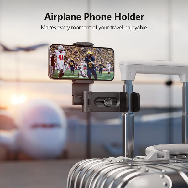 Miikare Airplane Travel Essentials Phone Holder, Universal Handsfree P ...